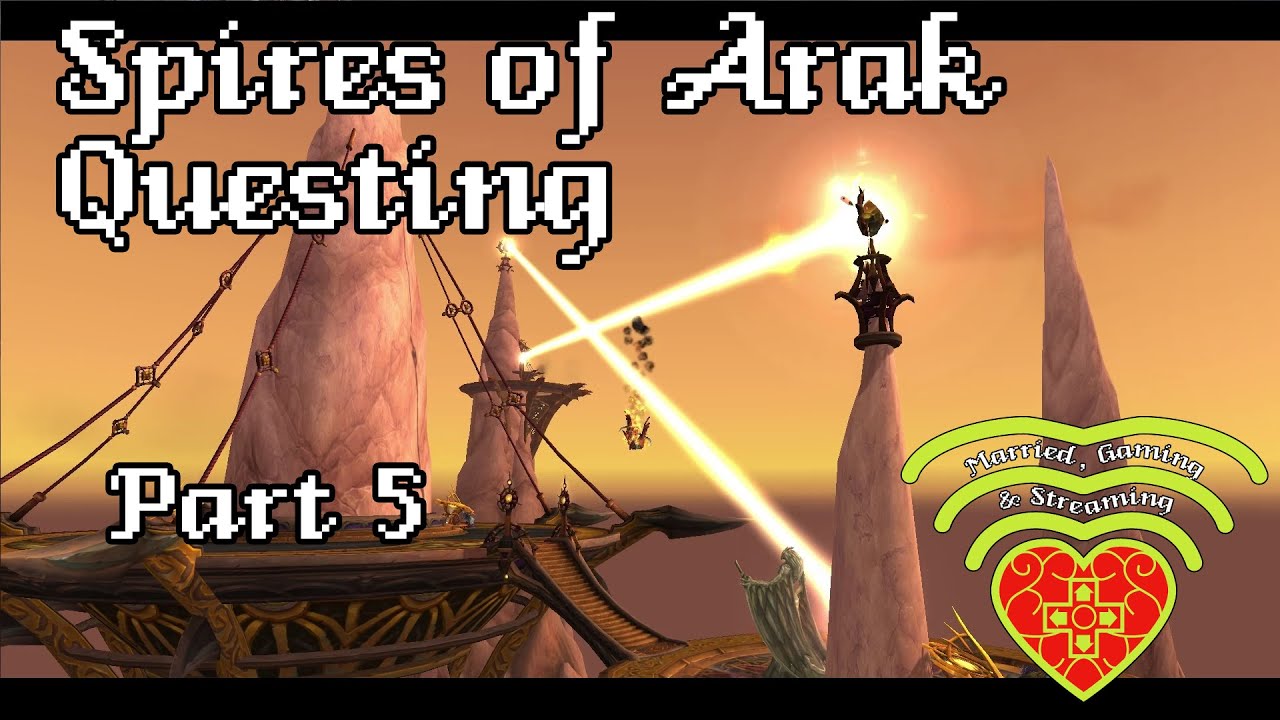 World of Warcraft: Warlords of Draenor - Spires of Arak Questing (Horde ...