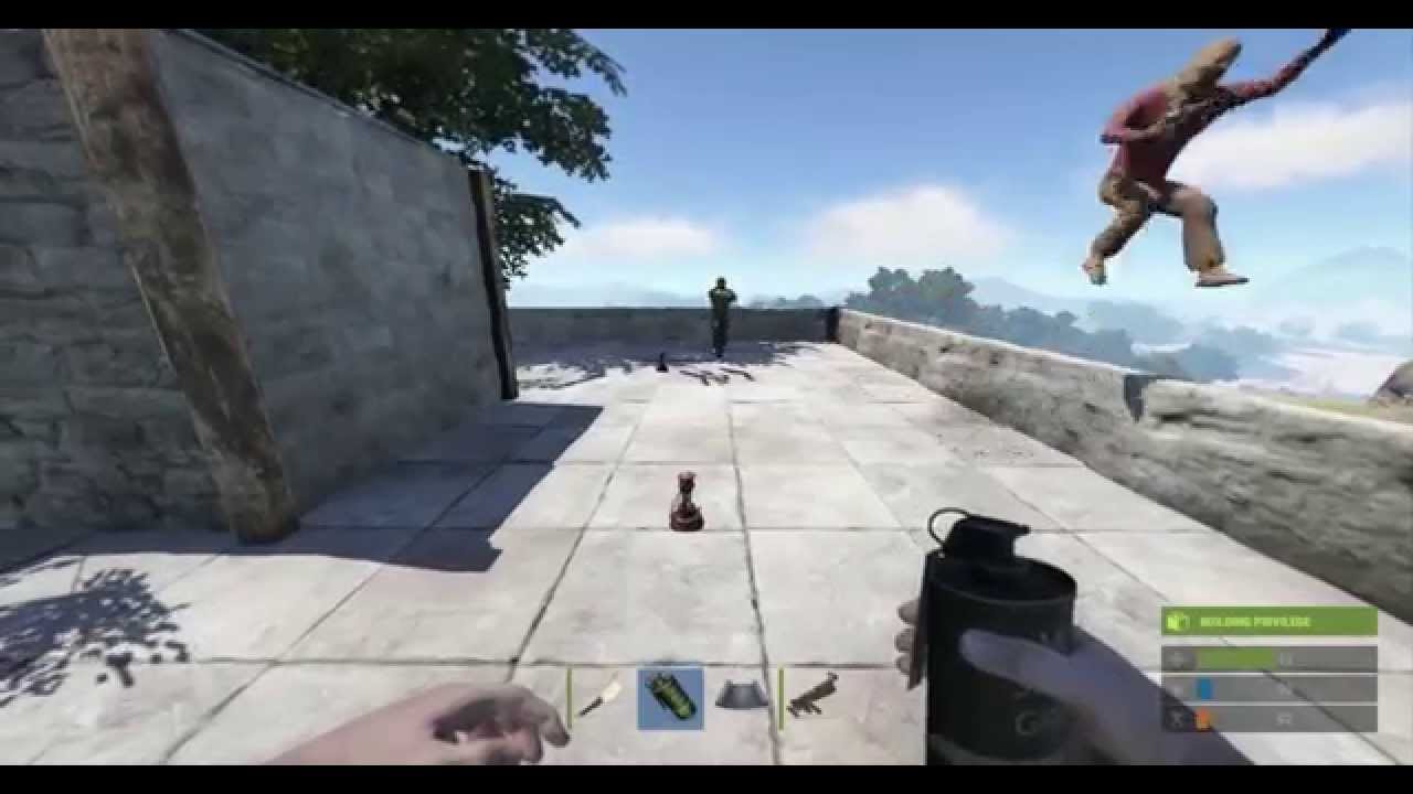 Rust Experimental #3 - Mostrando A Casa e Granada De Airdrop - YouTube