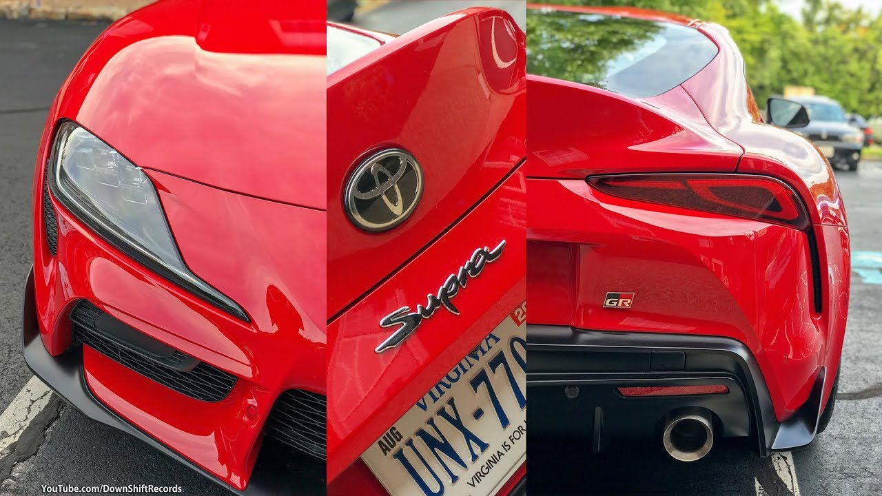 NEW Toyota Supra MK5 LAUNCH EDITION #1007 - Up Close & Personal - YouTube