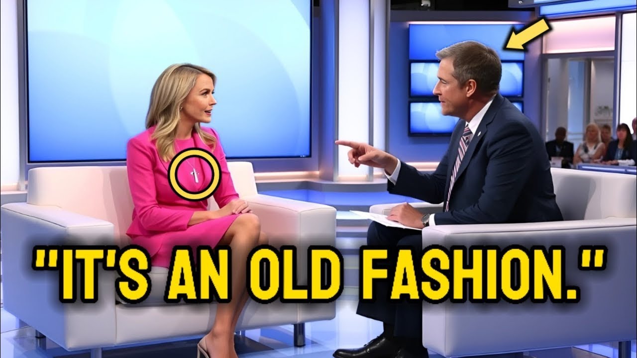 Liberal TV Host Mocks Karoline Leavitt Cross NECKLACE—Her Response ...
