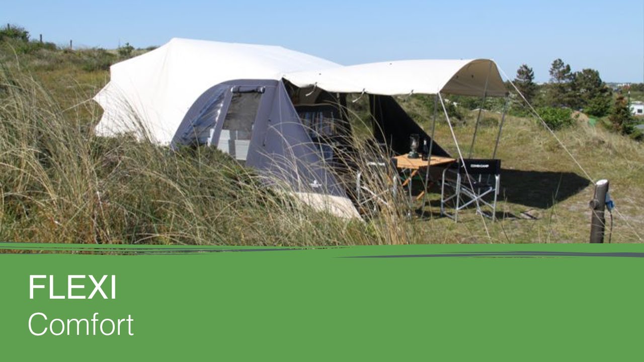 Maak kennis met de FLEXI Comfort | Combi-Camp vouwwagens - YouTube