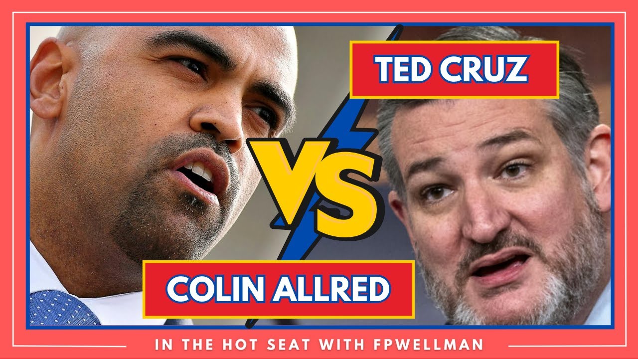 In the Hot Seat with Congressman Colin Allred taking on Ted Cruz - YouTube