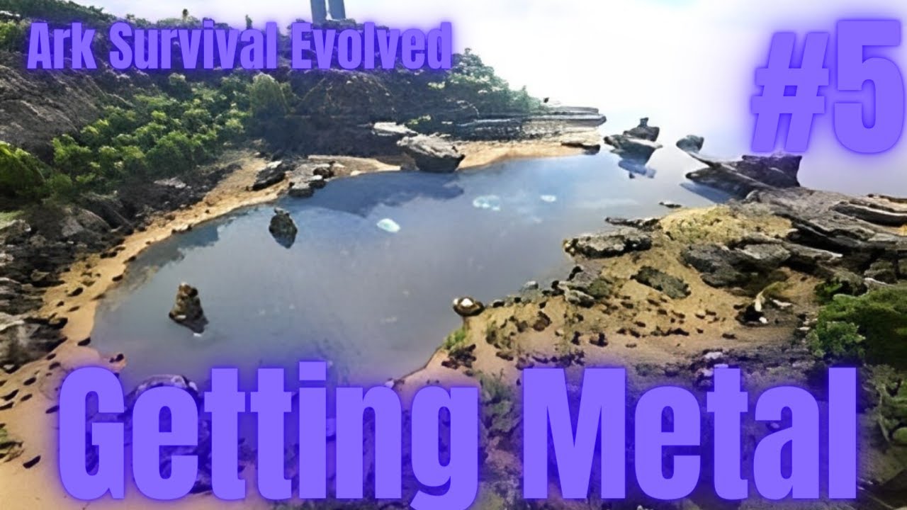 Playing Ark Survival Evolved | Episode 5 Ragnarok - Getting Metal - YouTube