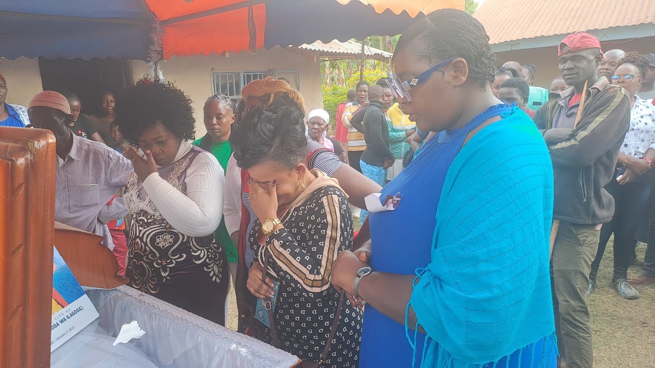 ANASTANCIA MUKABWA BREAKSDOWN INTO TEARS WHILE VIEW BODY OF LATE GOSPEL ...