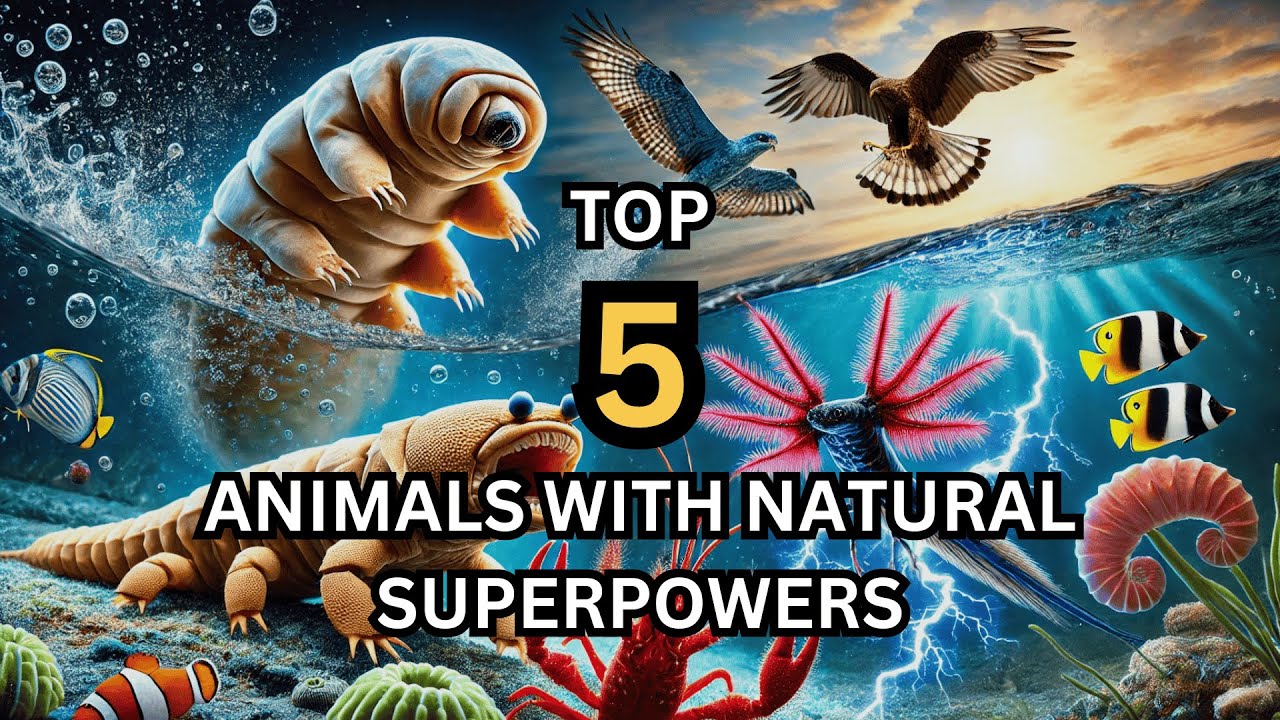 Top 5 Animals with Real-Life Superpowers! #animalsuperpowers # ...