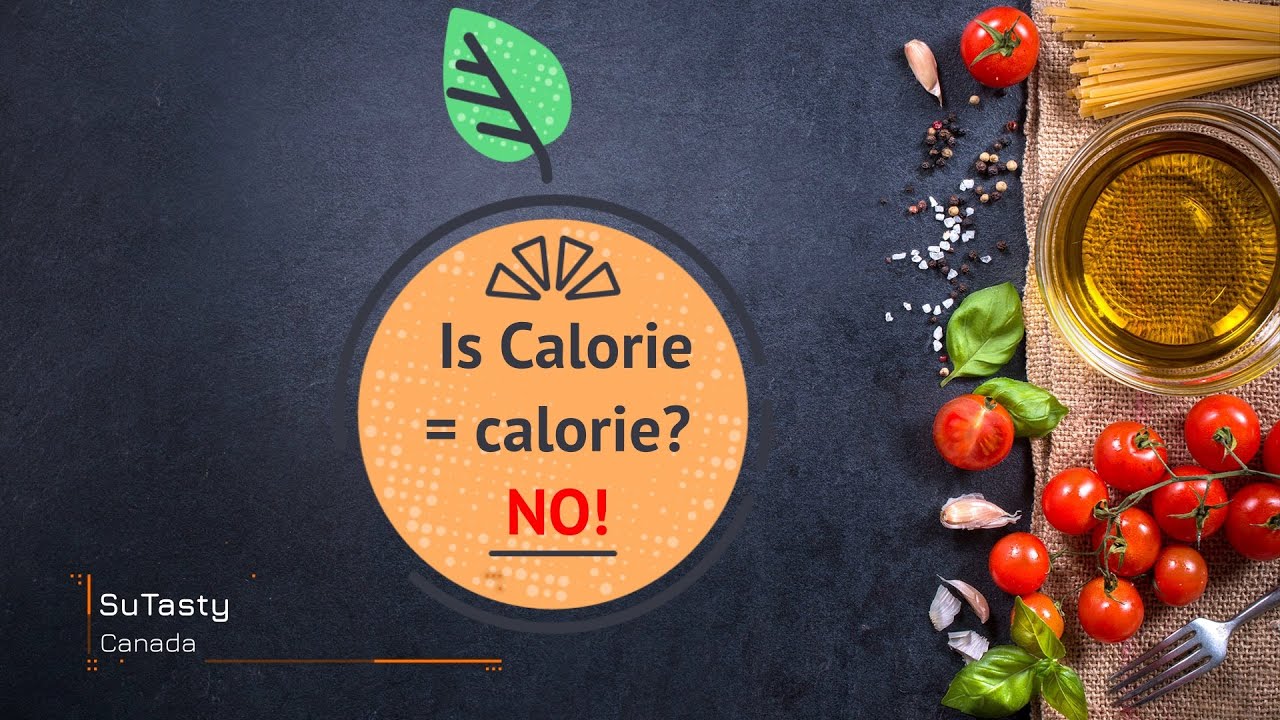 Calorie is calorie? NO! What are Calorie and calorie indeed in foods ...