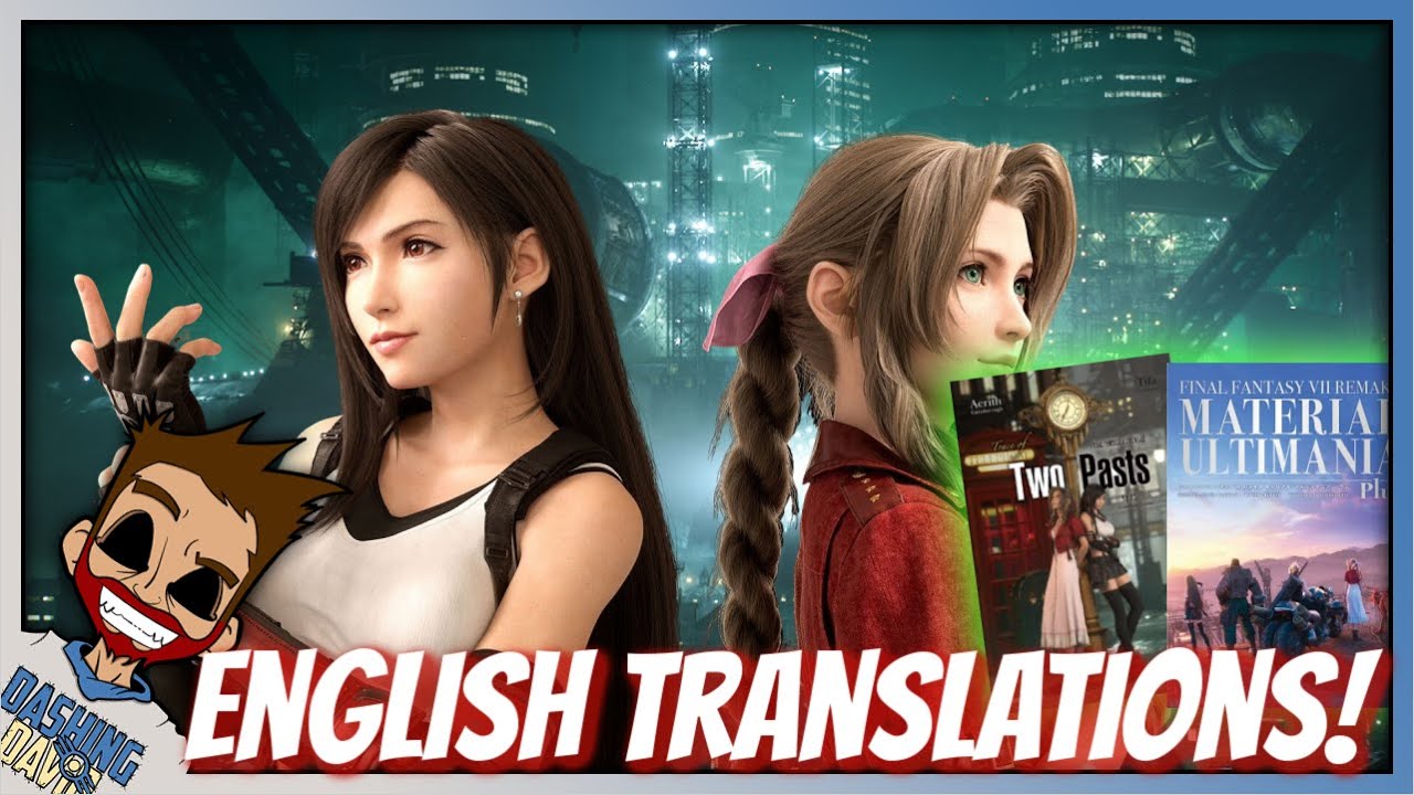 FF7 Remake - Material Ultimania Plus & Traces of Two Pasts English ...