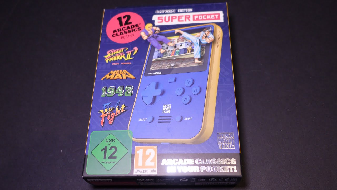 Super Pocket Capcom Unboxing 2023 - YouTube
