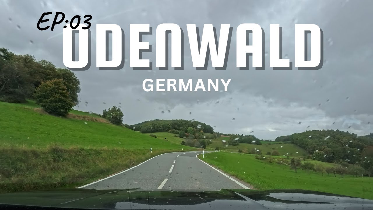 Scenic Drive Through Odenwald Part 3 | Hidden Countryside Roads | 🇩🇪 ...
