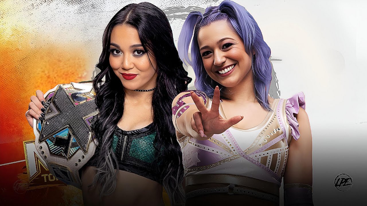NXT || Roxanne Perez was waiting to go to the ring to speak to the ...