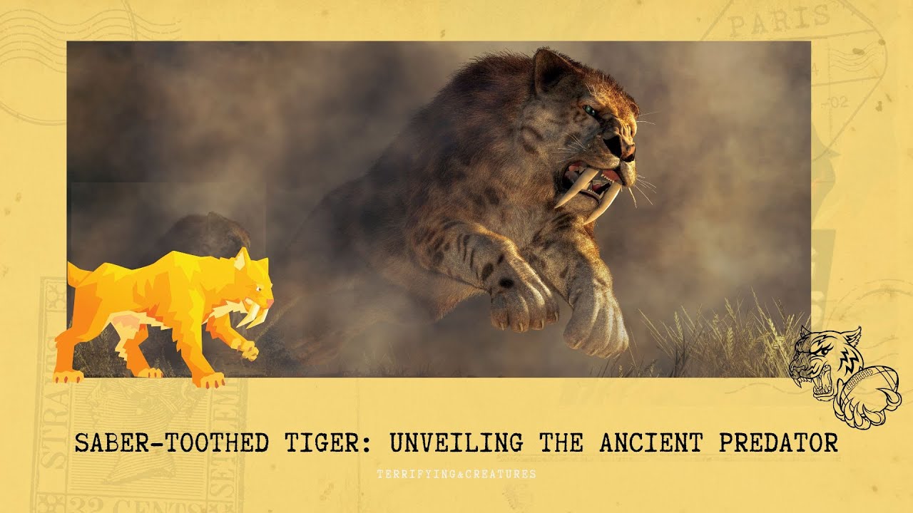 Saber Toothed Tiger Unveiling the Ancient Predator - YouTube