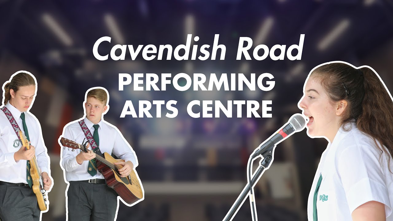 Take a look around the Performing Arts Centre at Cav Road - YouTube