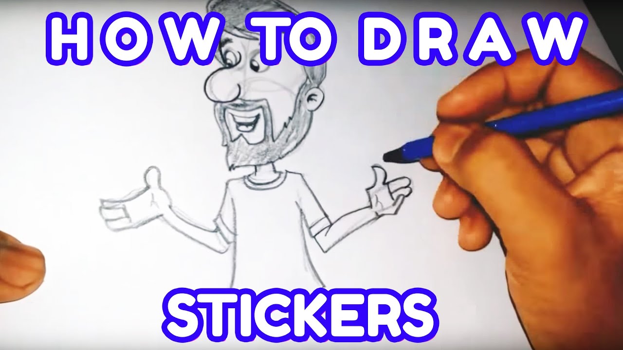 HOW TO DRAW STICKERS | DRAW WITH GO #subscribe #like #support #drawing ...