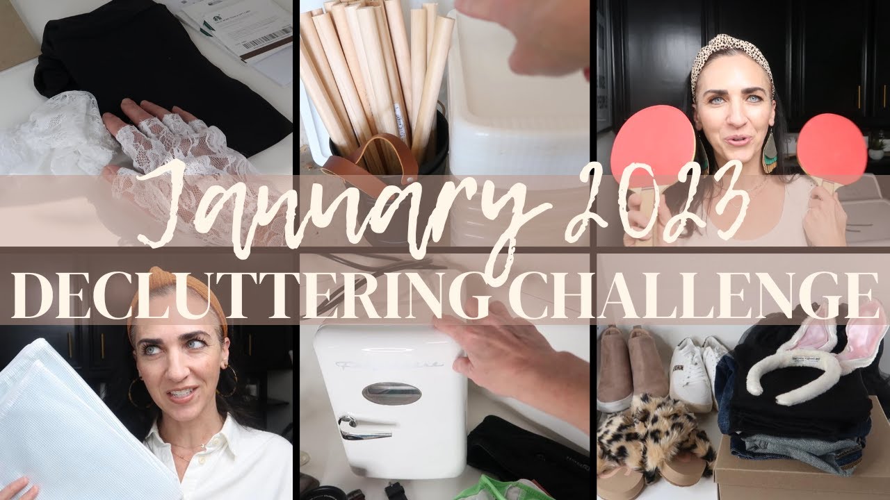 JANUARY 2023 DECLUTTERING CHALLENGE | PICK A NUMBER DECLUTTER CHALLENGE ...