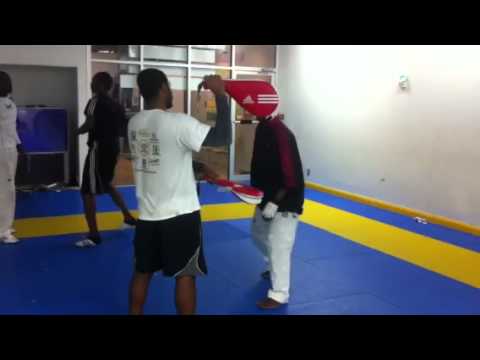 Sebastien Konan taekwondo training 12 - YouTube