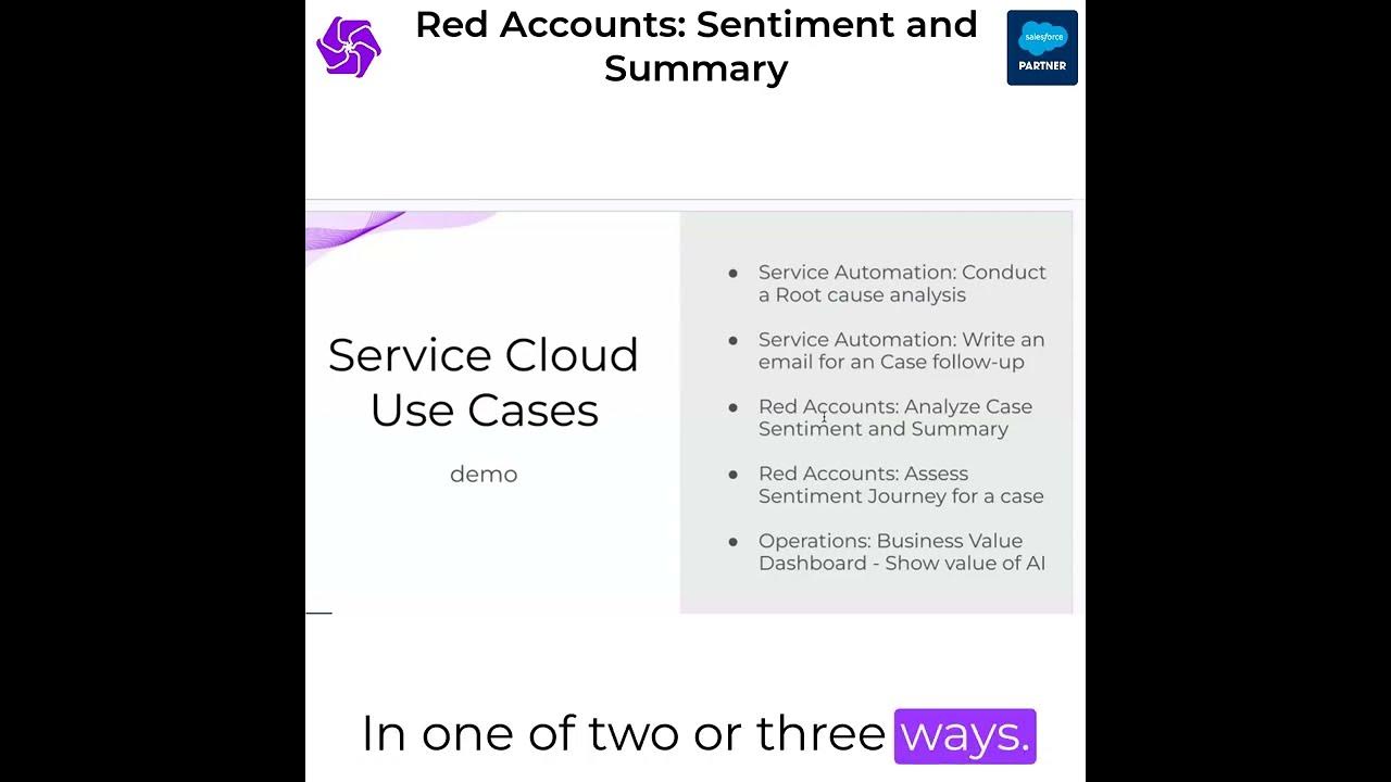 How to tackle red accounts in Salesforce Service Cloud with AI-GPTfy - YouTube