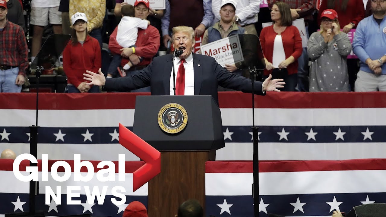 Trump rallies for Republicans in Tennessee to keep senate seat in GOP ...