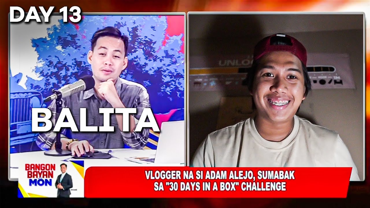 ADAM ALEJO ibinalita sa TV 5 - DAY 13 - YouTube