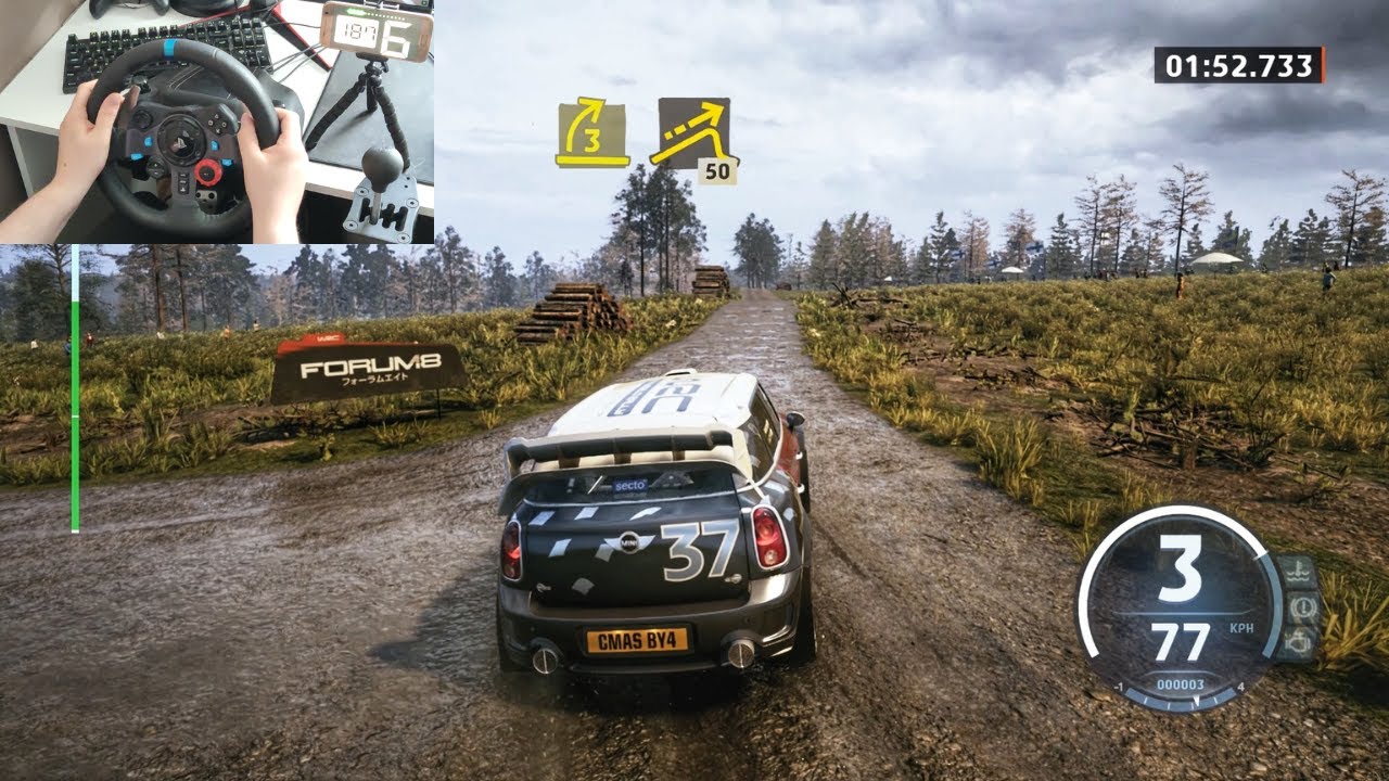 Mini Countryman Rally Edition 2011 - EA Sports WRC 23 PC | Logitech G29 ...