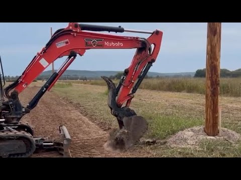 INFRASTRUCTURE!! Pre lay the pvc BEFORE the road is laid! - YouTube