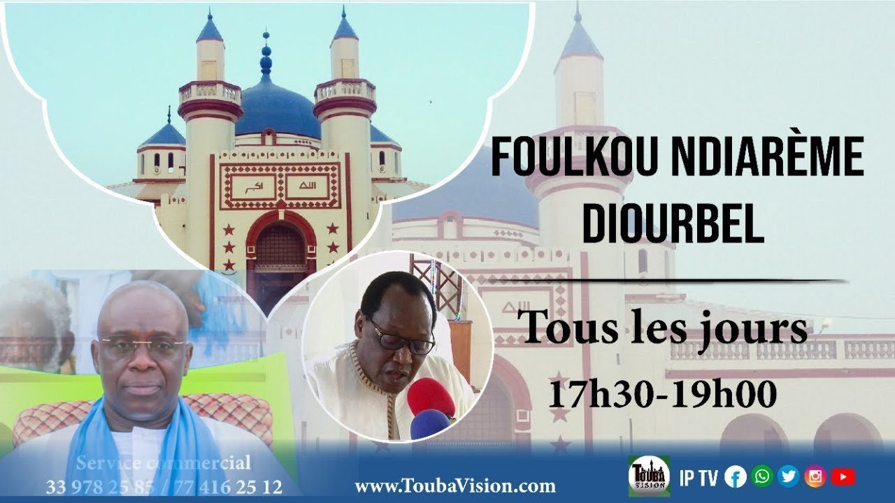 🔴En Direct de Diourbel - Lecture Quotidienne Foulkou Jour 20 Ramadan ...