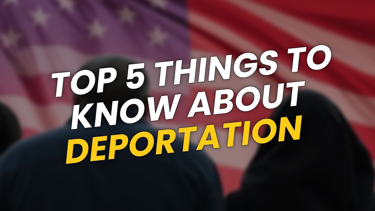 TOP 5 Things to Know About Deportation Orders 🚨 - YouTube