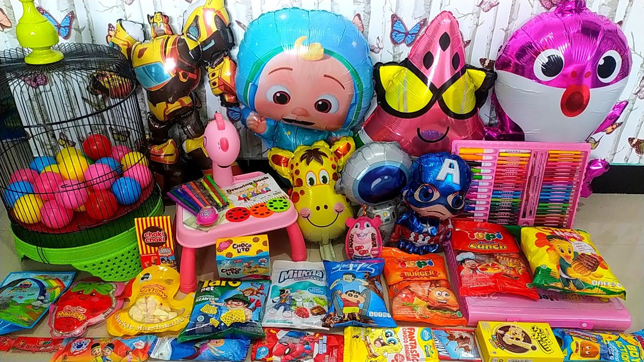 Hunting es krim, masakan, permen yupi, lolipop, balon, spongebob ...