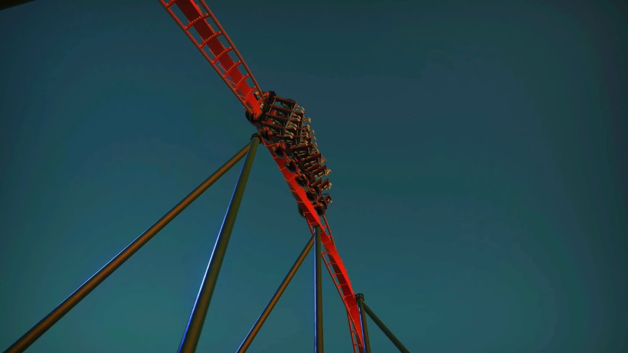 Intense New Gen B&M Invert | Planet Coaster | POV And Offride Footage ...