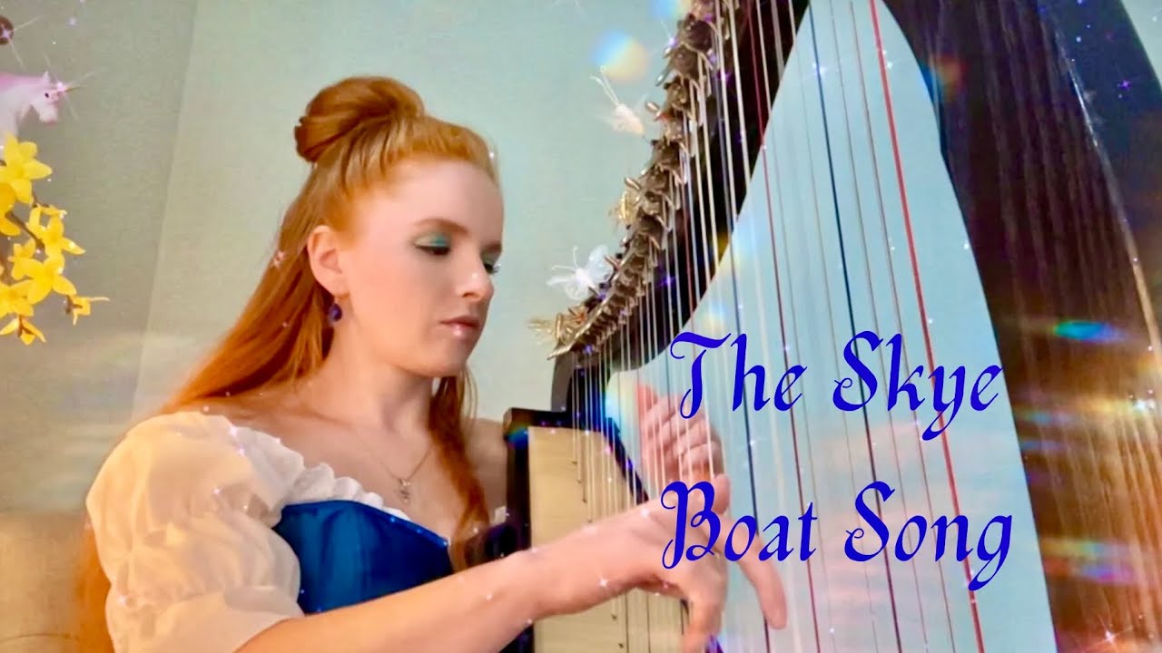 “The Skye Boat Song” 🌊 Outlander Theme in 528 HZ, Celtic Harp, Scottish ...
