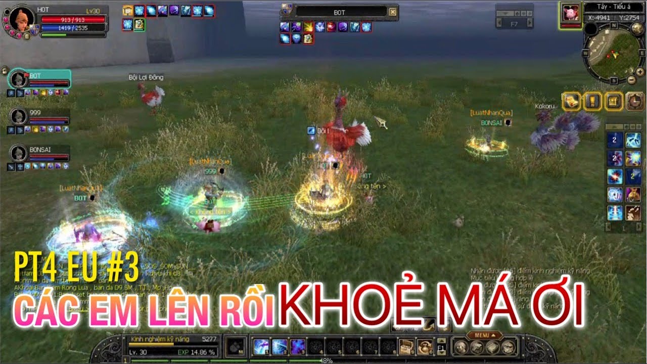 PT4 EU #3 DONE MỐC 1 LV 30 - SRO VTC | SILKROAD ONLINE, SRO, CDTL - YouTube