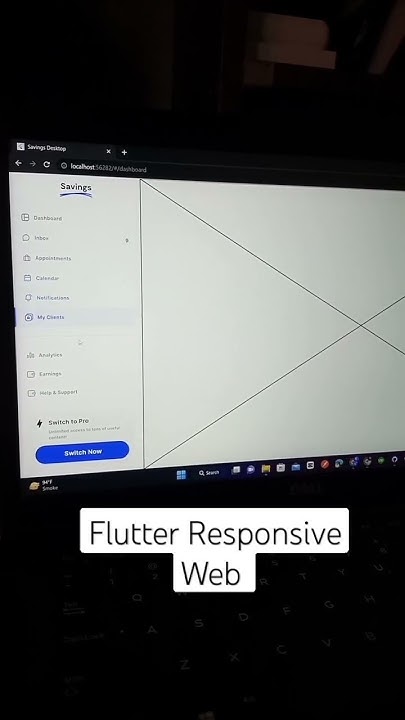 A side navigation bar for Flutter Web! 🖥️#flutter, #flutterweb, #sidenavbar, #navigation #shorts ...
