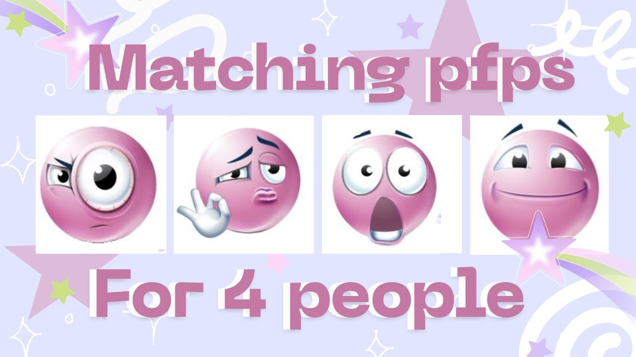 Matching Profile Pictures for FOUR // Aesthetic pfps for friend group ...