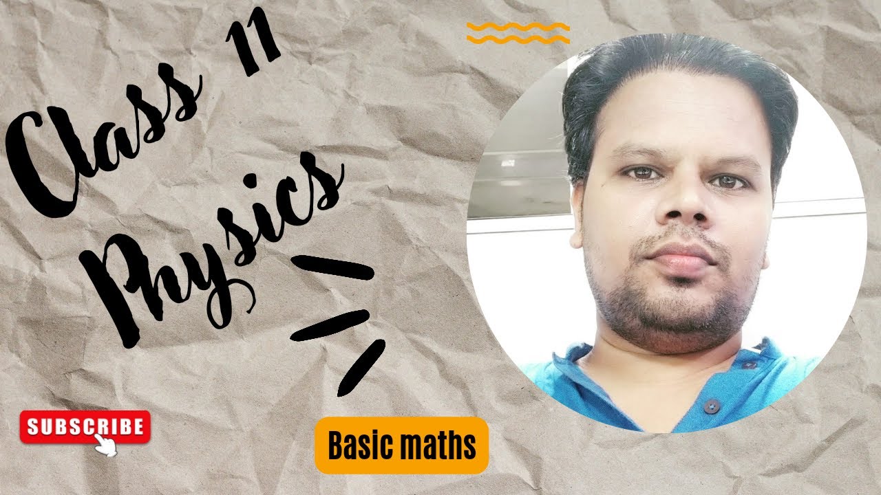 Lect.3| CLASS 11| PHYSICS |BASIC MATHS ST.LINE |NEET| JEE MAIN AND ADVANCE ALL BOARDS CBSE ICSE ...