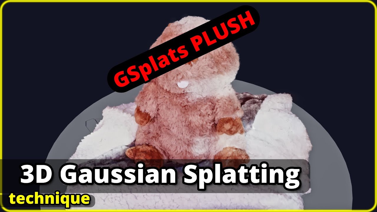 3D Gaussian Splatting tested on a plush one-eyed beaver - Blender EEVEE ...