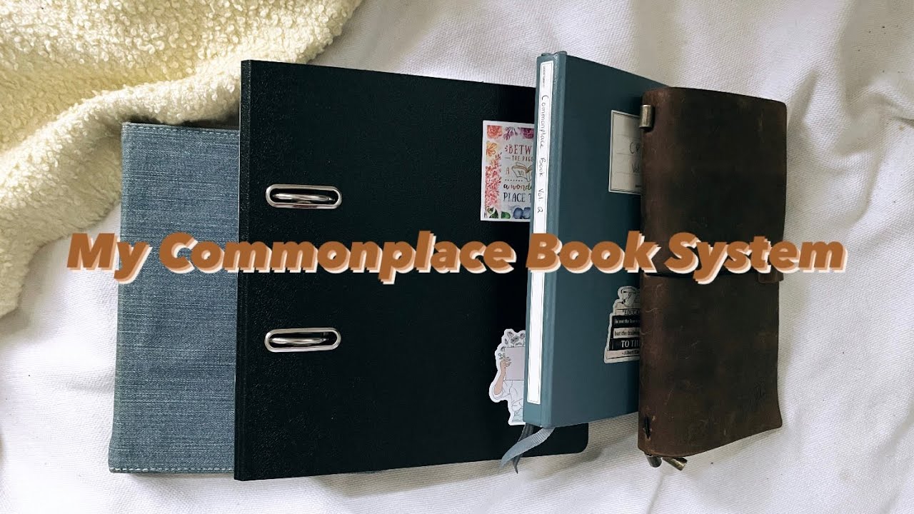 My Commonplace Book System | CPB eps. 1 - YouTube