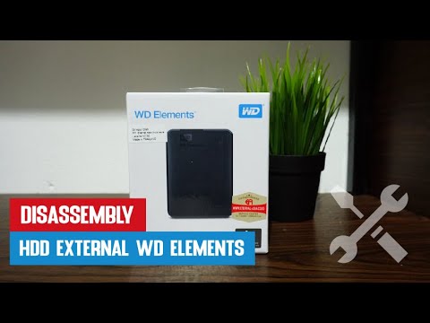 WD Elements 750GB USB 3.0 Hard Drive Disassembly - YouTube
