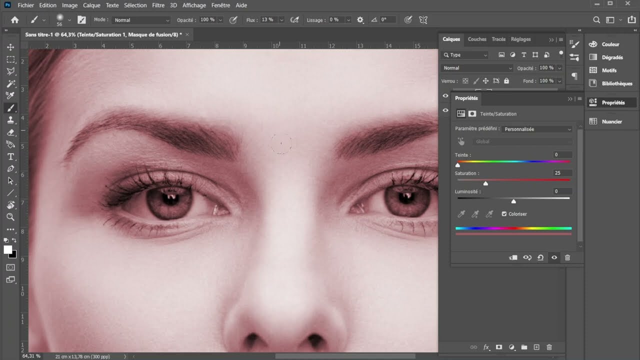 Tuto Photoshop 01 | Changer la couleurs des yeux - YouTube