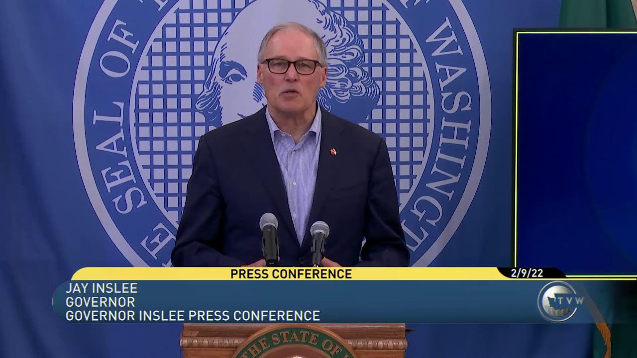 Governor Jay Inslee Press Conference 2.9.22 - YouTube