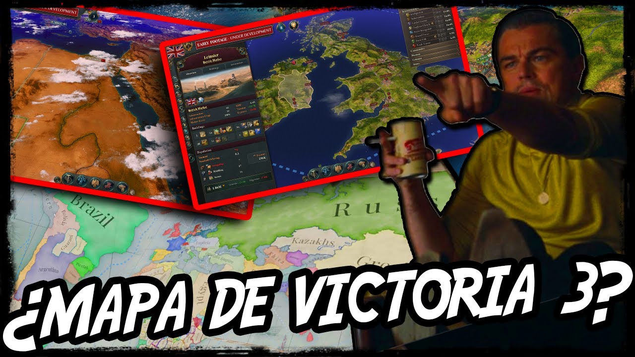 VICTORIA 3 - INFORMACIÓN #3 ¡PRIMER VISTAZO A LOS MAPAS! 🌍🗺️ - YouTube