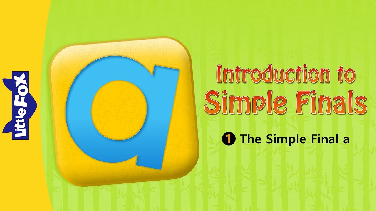 Introduction to Simple Finals 1: The Simple Final a | Chinese Pinyin ...