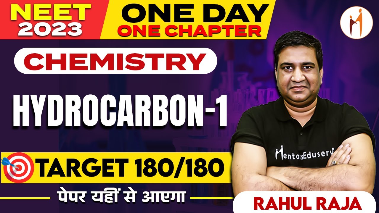 Hydrocarbon - 1 | Crash Course for NEET 2023 | Chemistry | Mentors ...