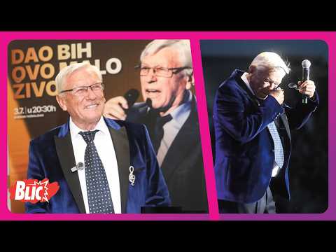 Milanče Radosavljević se rasplakao na koncertu, pa progovorio o ženi: “Supruga nam je sačuvala brak”