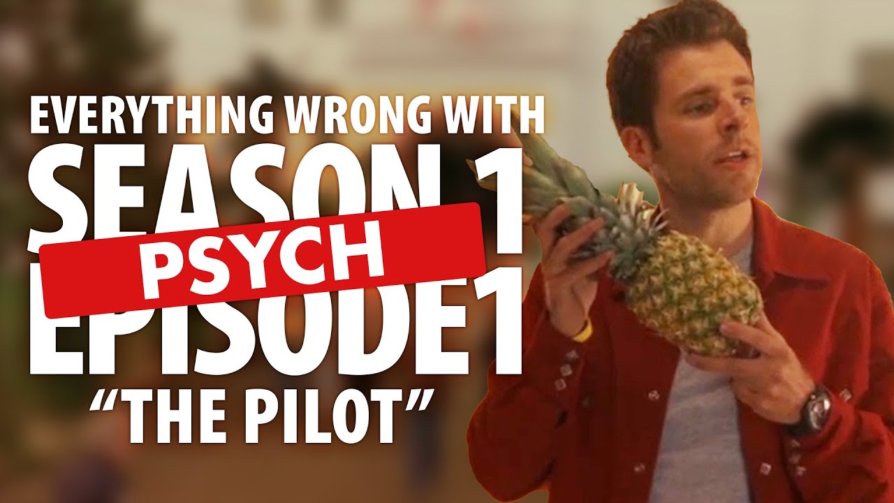 Everything Wrong With Psych "Pilot" - YouTube