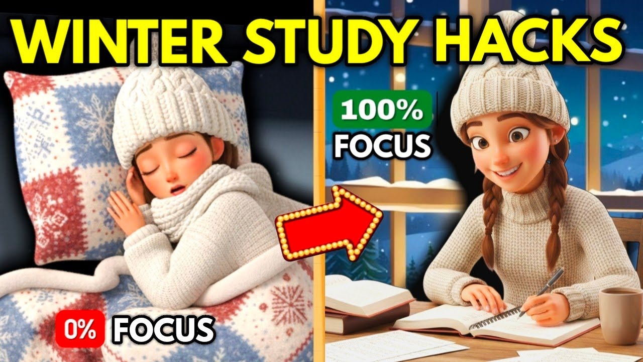 The Best Winter STUDY HACKS🔥| How to Study in Winters| The Best Winter ...