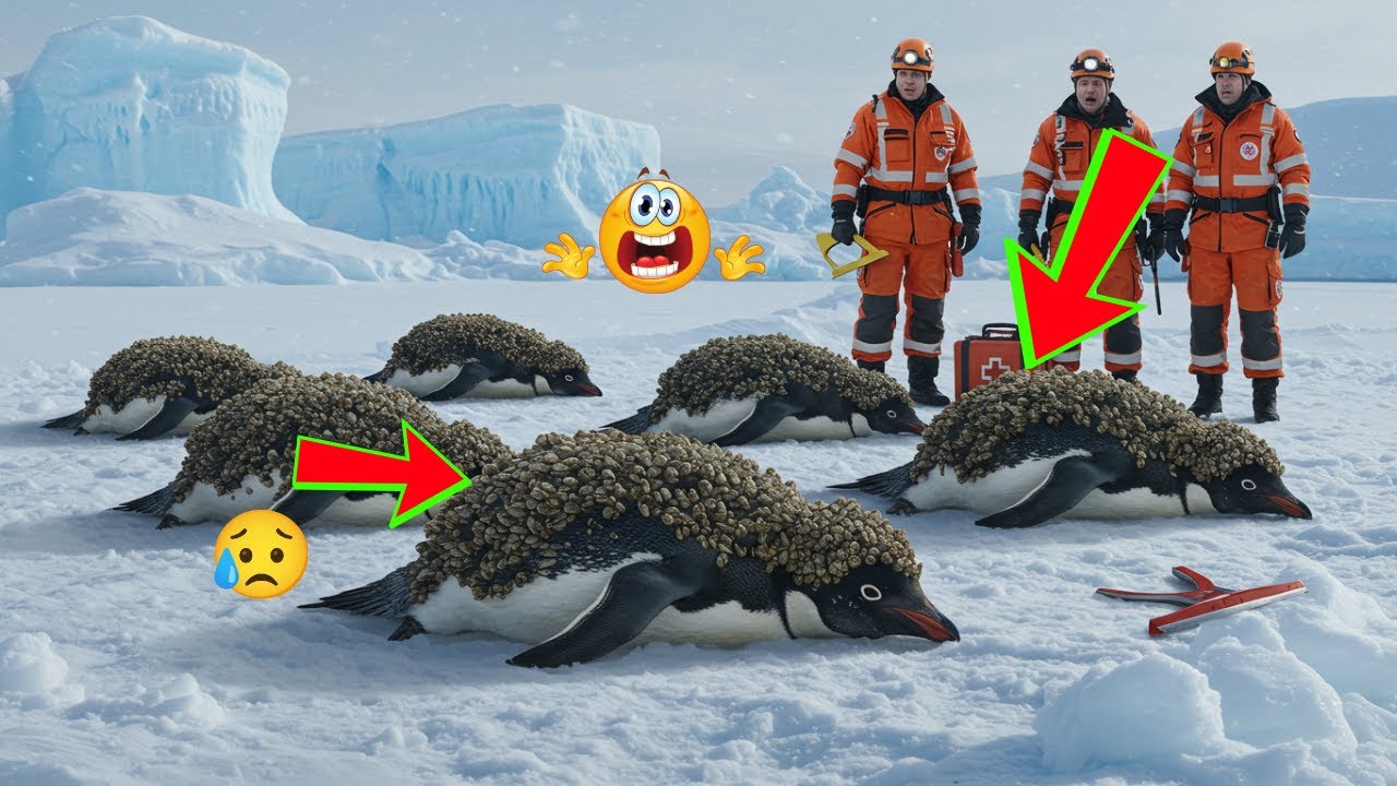 Heroic Rescue Team Saves Penguins Covered in Millions of Barnacles in ...