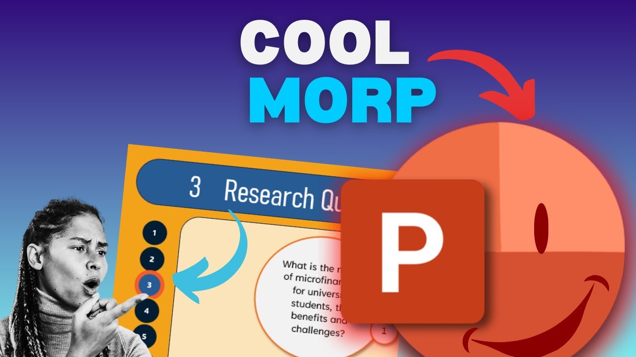 Cool Morph Transition - Sidebar Table of Contents in PowerPoint - YouTube