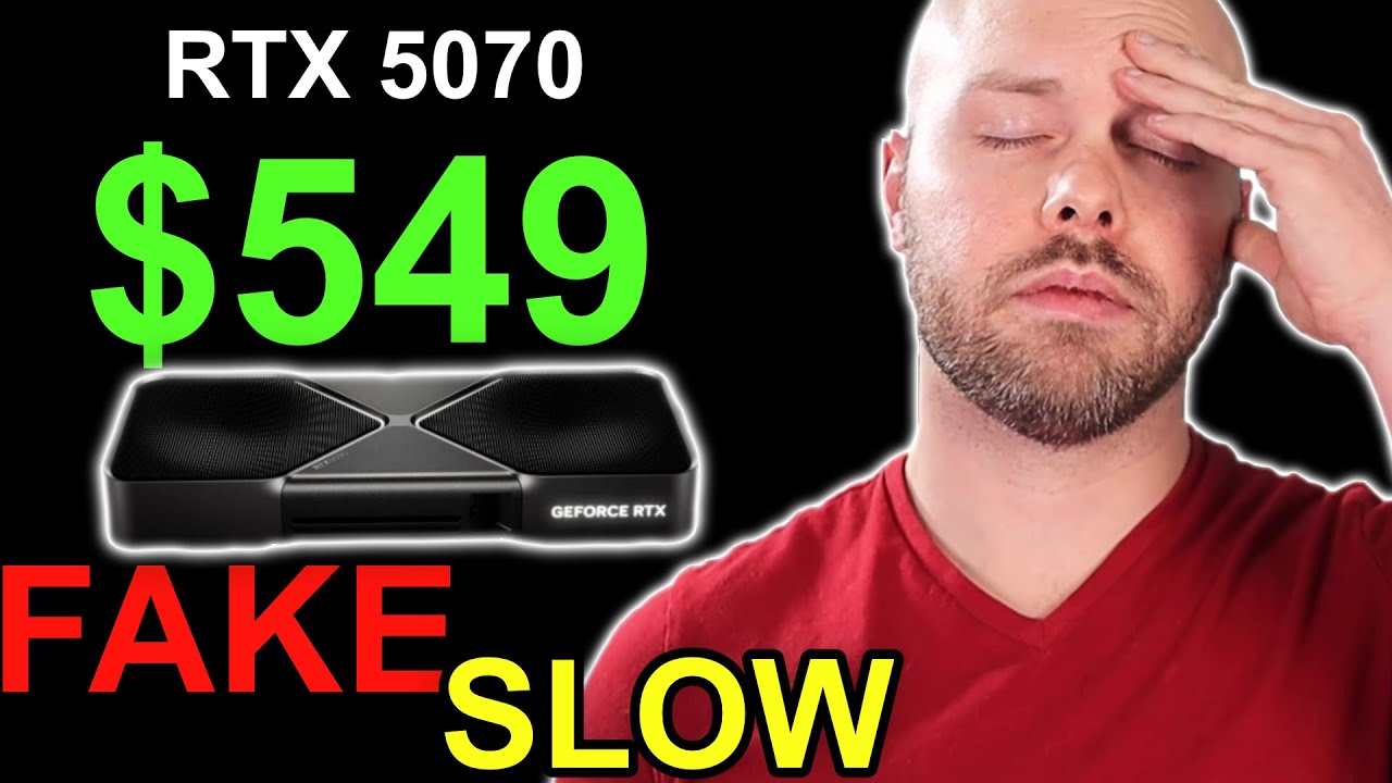 RTX 50 Series is Slower Than You Think | RTX 40 Series vs RTX 50 Spec ...