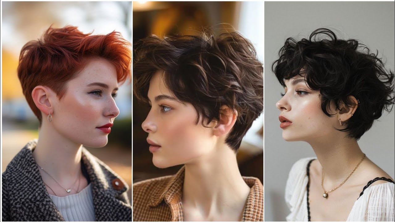 soo elegant beautiful short haircuts ideas #shorthairstyles - YouTube