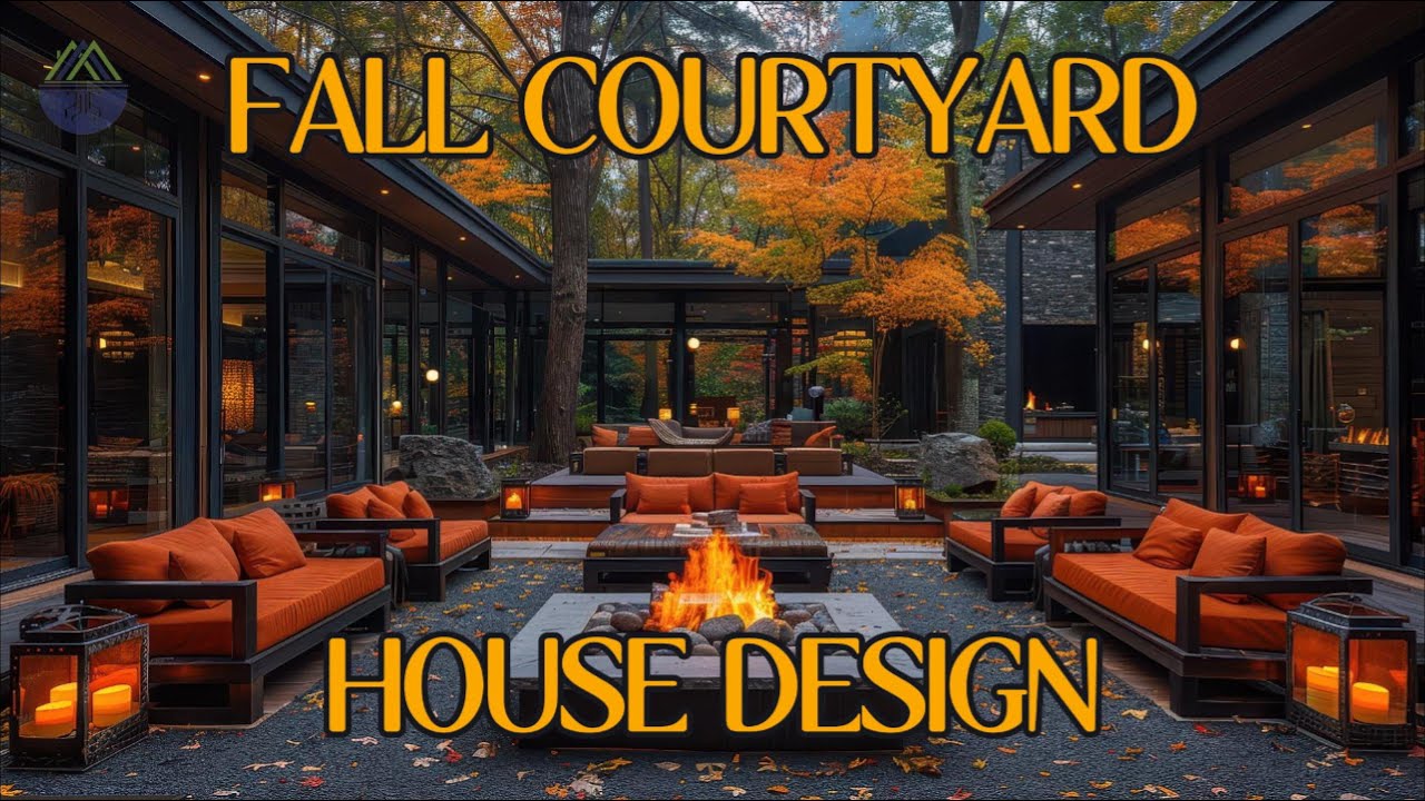 Fall Courtyard House Design : Create the Perfect Autumn Oasis - YouTube