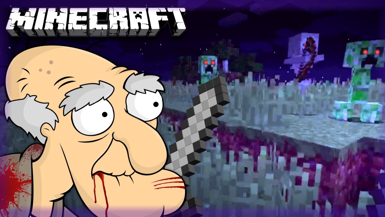 Herbert plays Minecraft - YouTube
